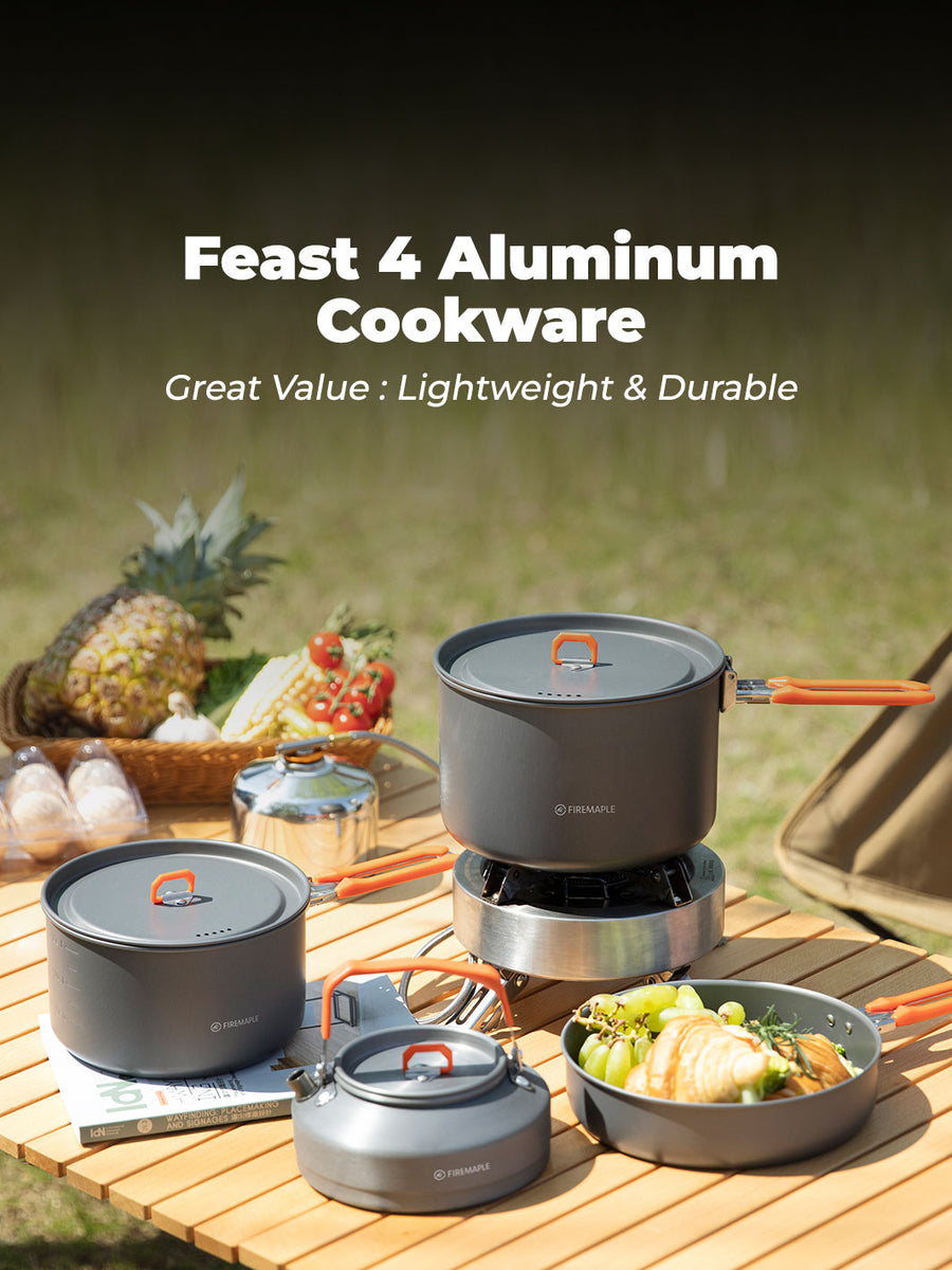 Feast 4 Camping Cookware Set | Camping Meals | FireMaple – Fire Maple