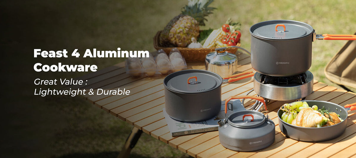 Feast 4 Camping Cookware Set | Camping Meals | FireMaple – Fire Maple